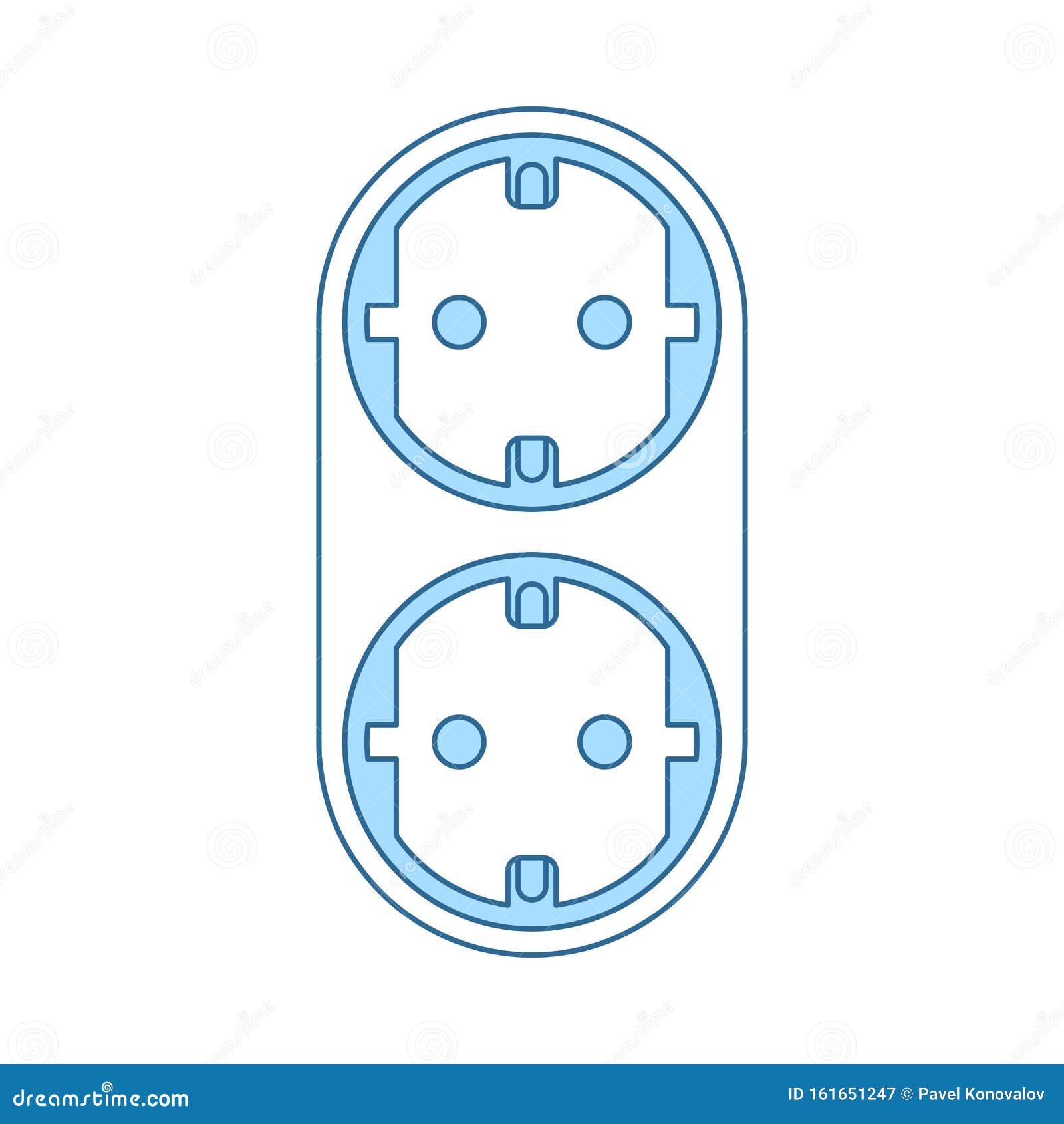 AC Splitter Icon Vector Illustration | CartoonDealer.com #249652272