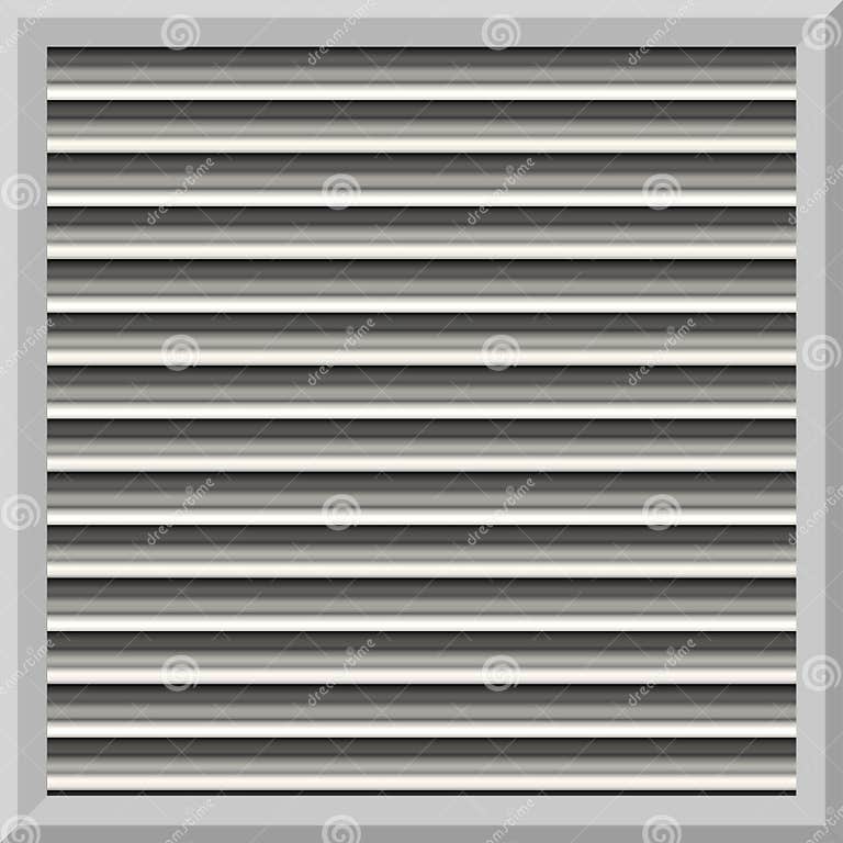AC Wall Vent (Seamless Texture) Stock Illustration - Illustration of ...