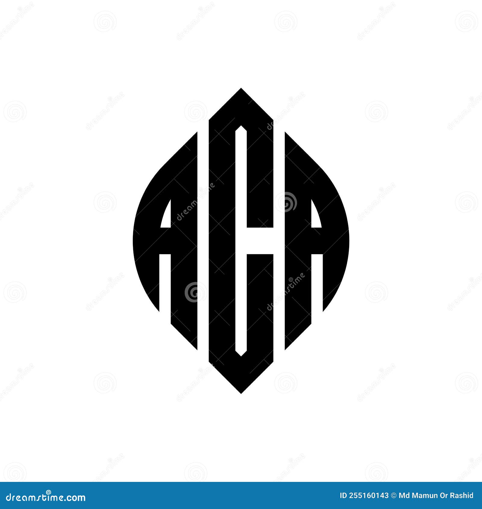 ACA Circle Letter Logo Design with Circle and Ellipse Shape. ACA ...