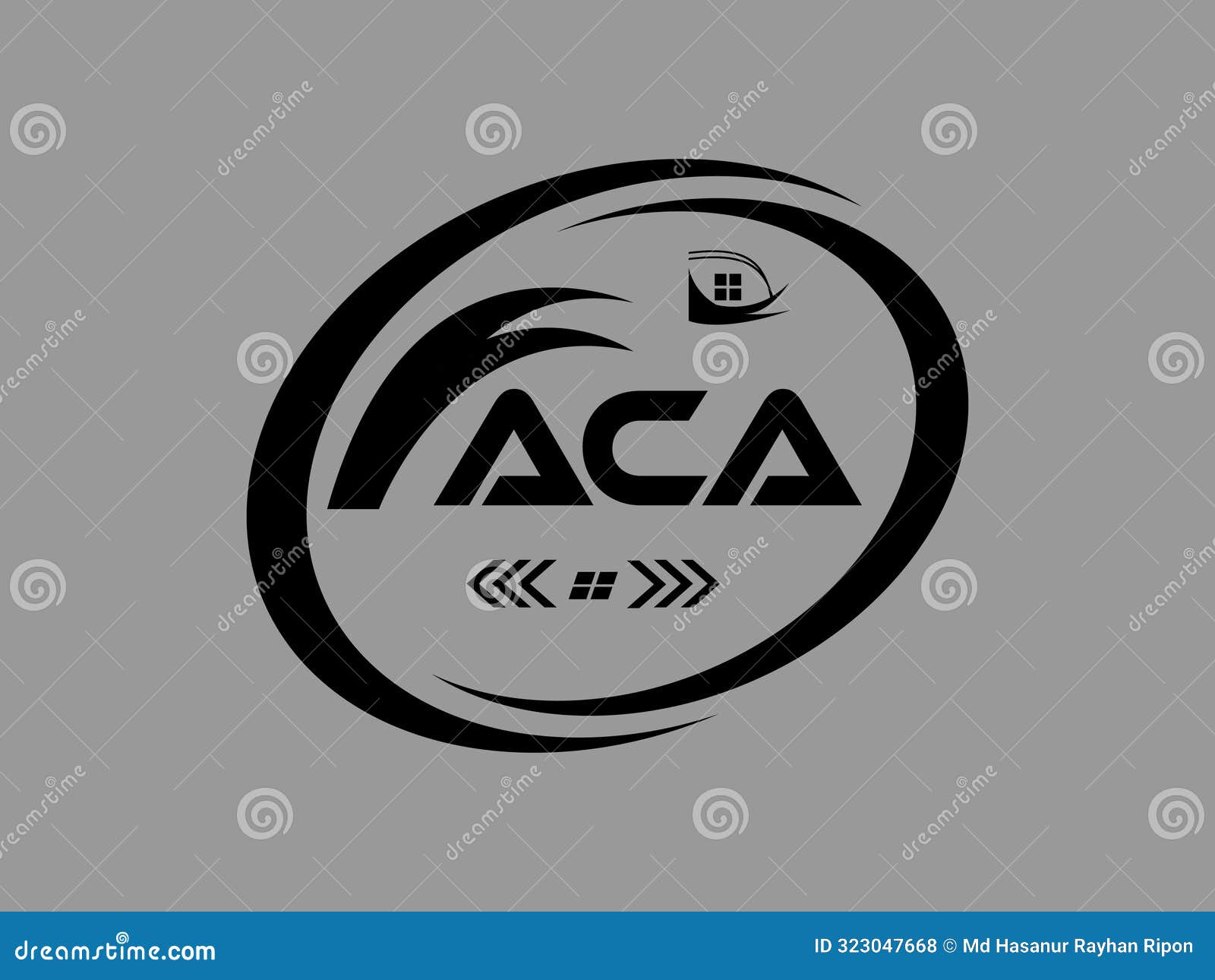 ACA Letter Logo Design. ACA Simple and Modern Monogram Logo Stock ...