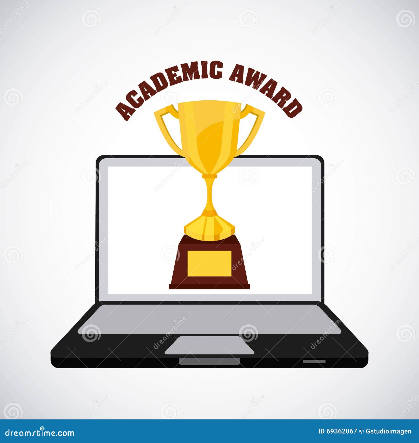 Academic award design stock illustration. Illustration of celebration ...