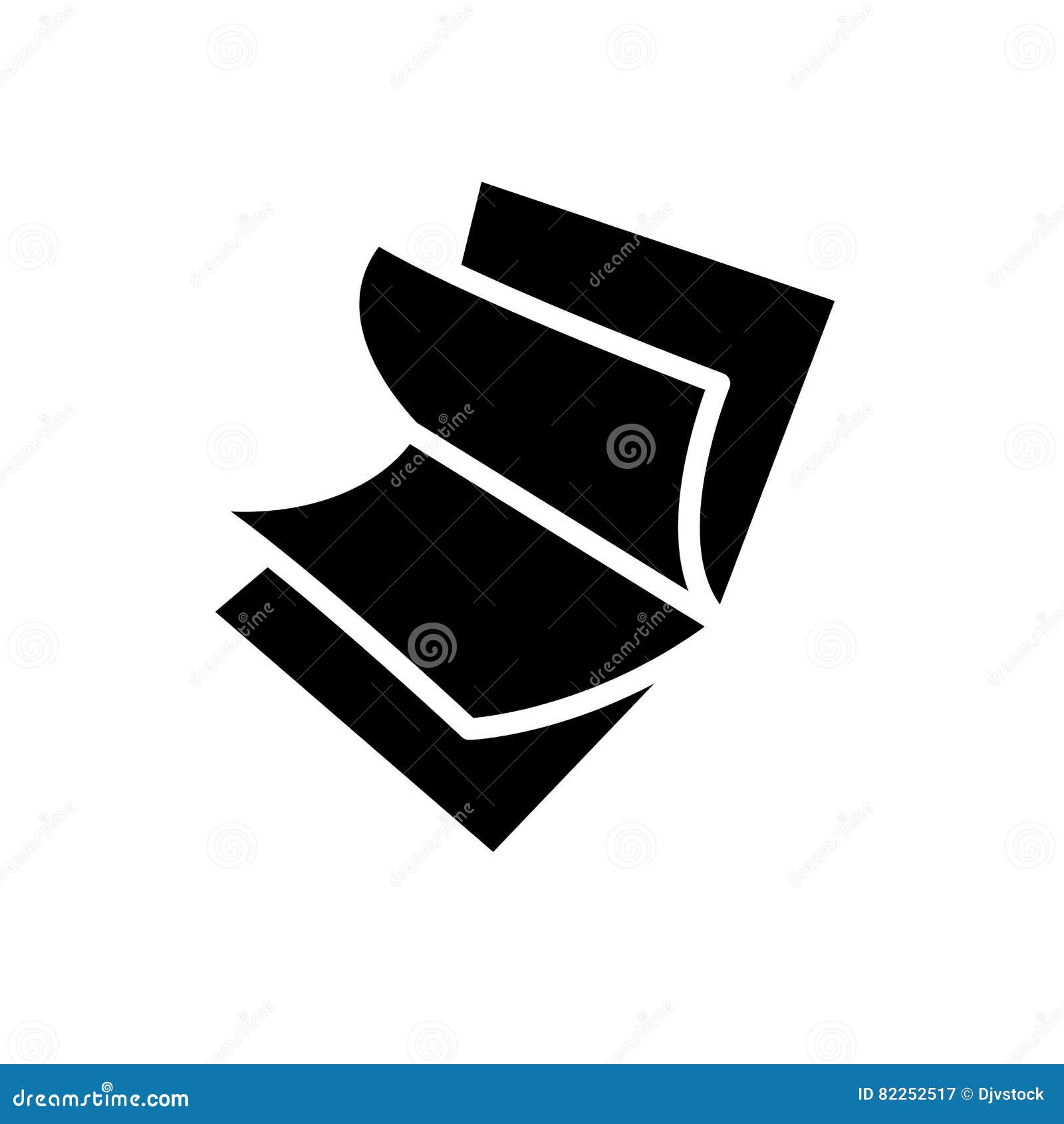 Academic book icon stock vector. Illustration of information - 82252517