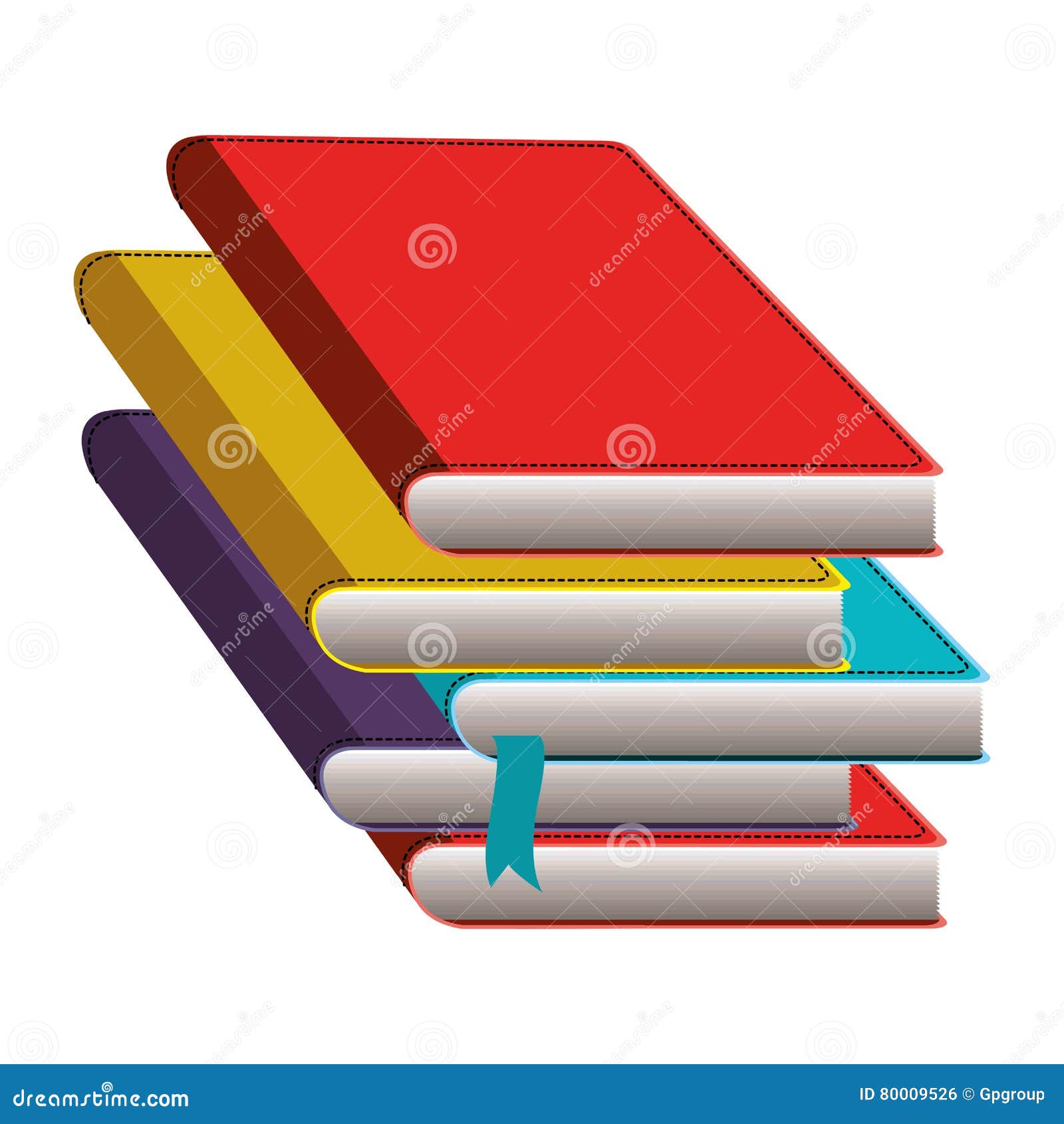 Academic books icon stock vector. Illustration of encyclopedia - 80009526