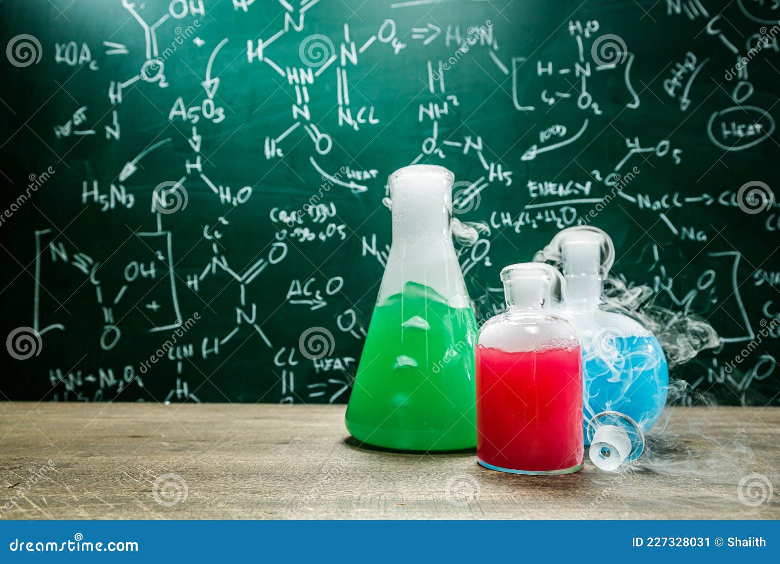Chemistry Class with Beakers and Books. Practical Chemistry Classes ...