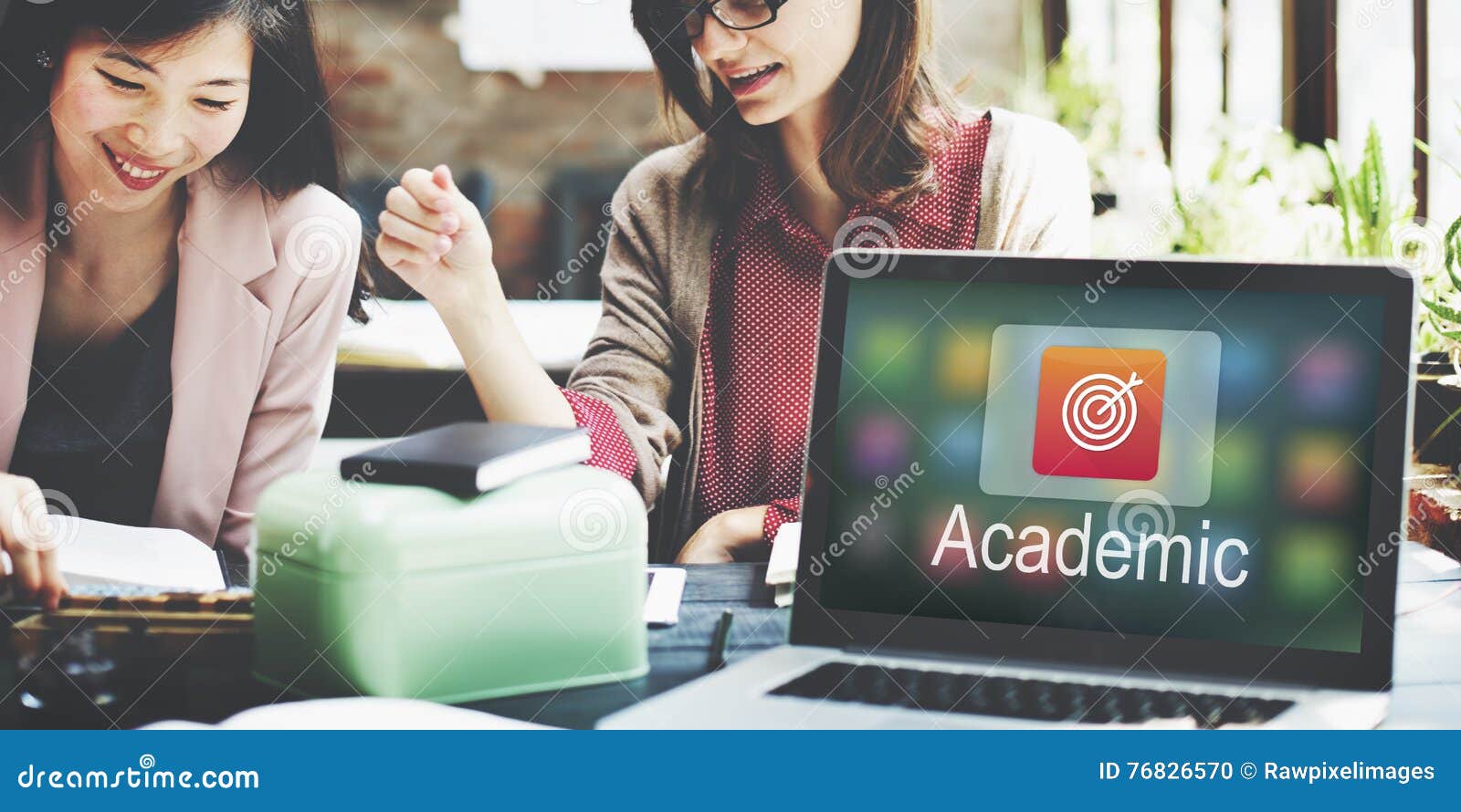 Academic E-Learning Education Online Application Concept Stock Photo ...
