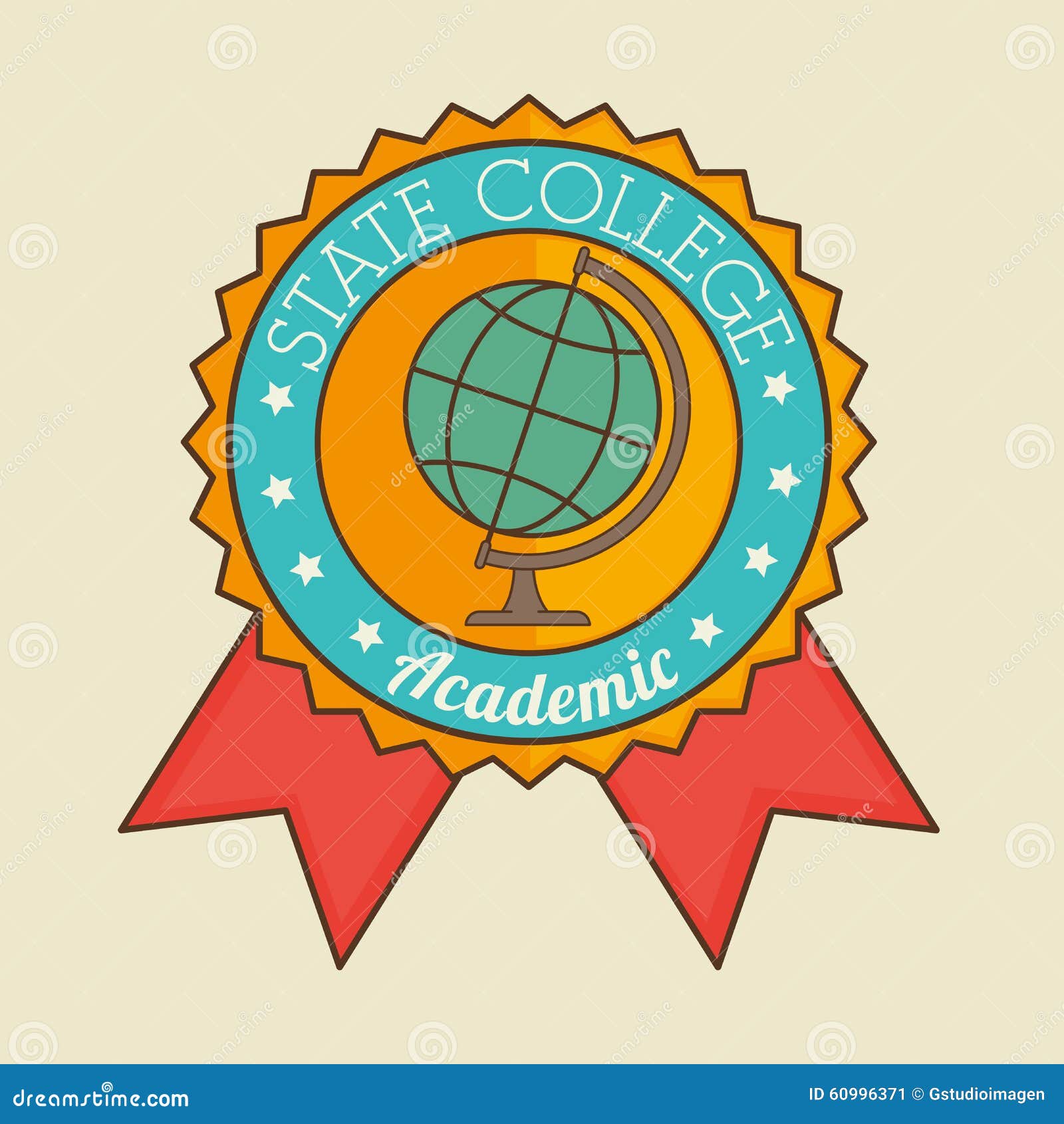 Academic education design. stock vector. Illustration of utensils ...