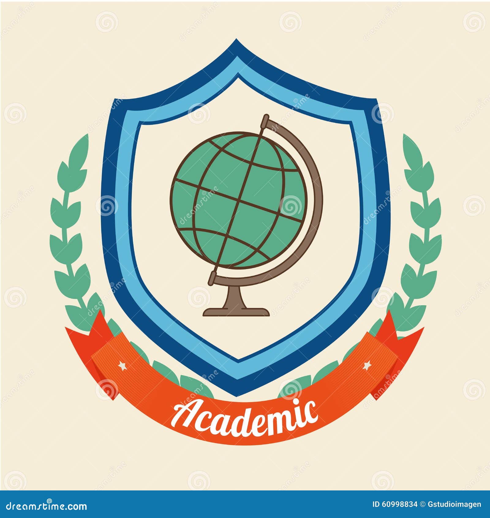 Academic education design. stock vector. Illustration of success - 60998834