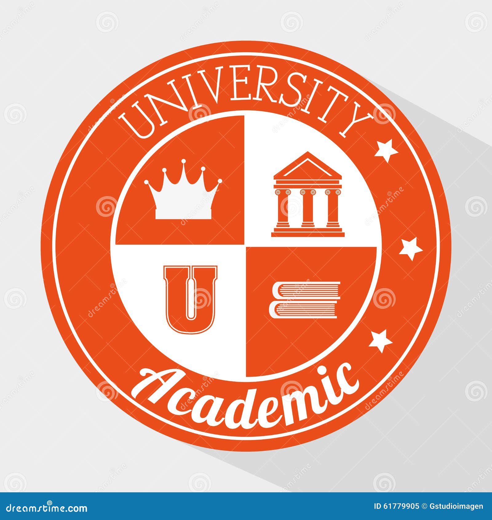 Academic Education and Elearning Stock Vector - Illustration of graphic ...