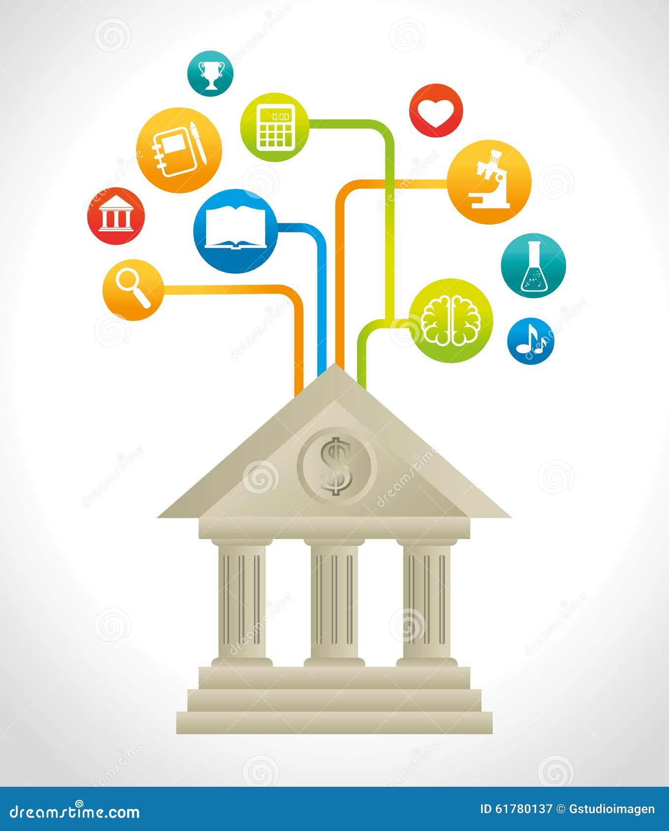 Academic Education and Elearning Stock Vector - Illustration of concept ...