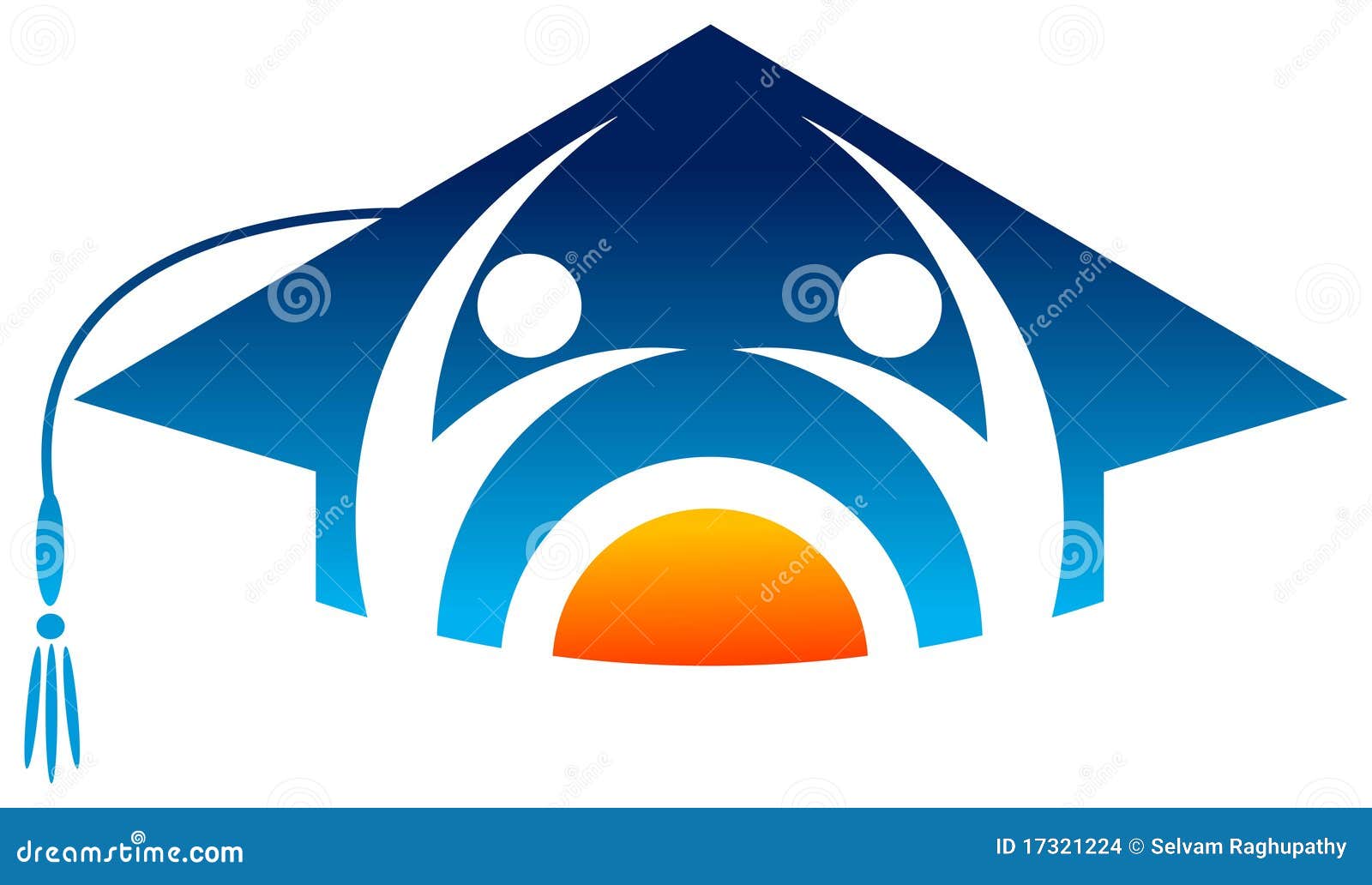 Academic emblem stock vector. Illustration of industry - 17321224