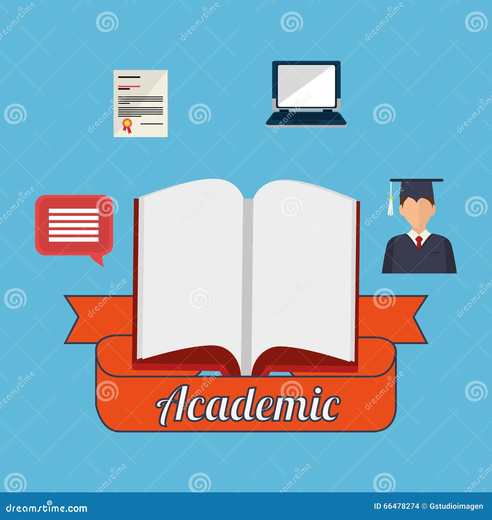 Academic excellence design stock illustration. Illustration of ...