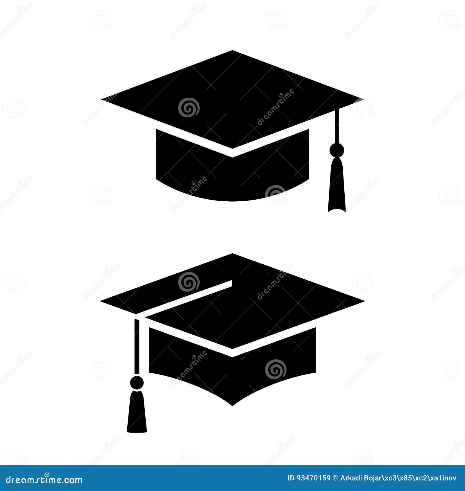 Vector Graduation Cap Infographic, Education Diagram, Knowledge Chart ...