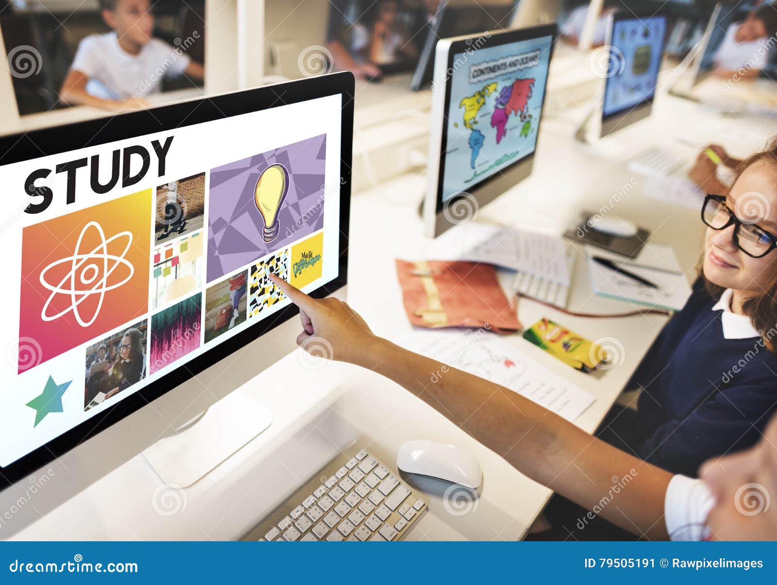 Academic Knowledge Learning Literacy Graphic Concept Stock Image ...