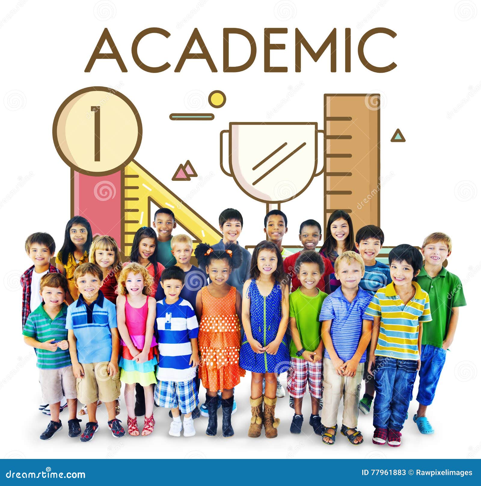 Academic Knowledge Literacy Wisdom Education Concept Stock Image ...