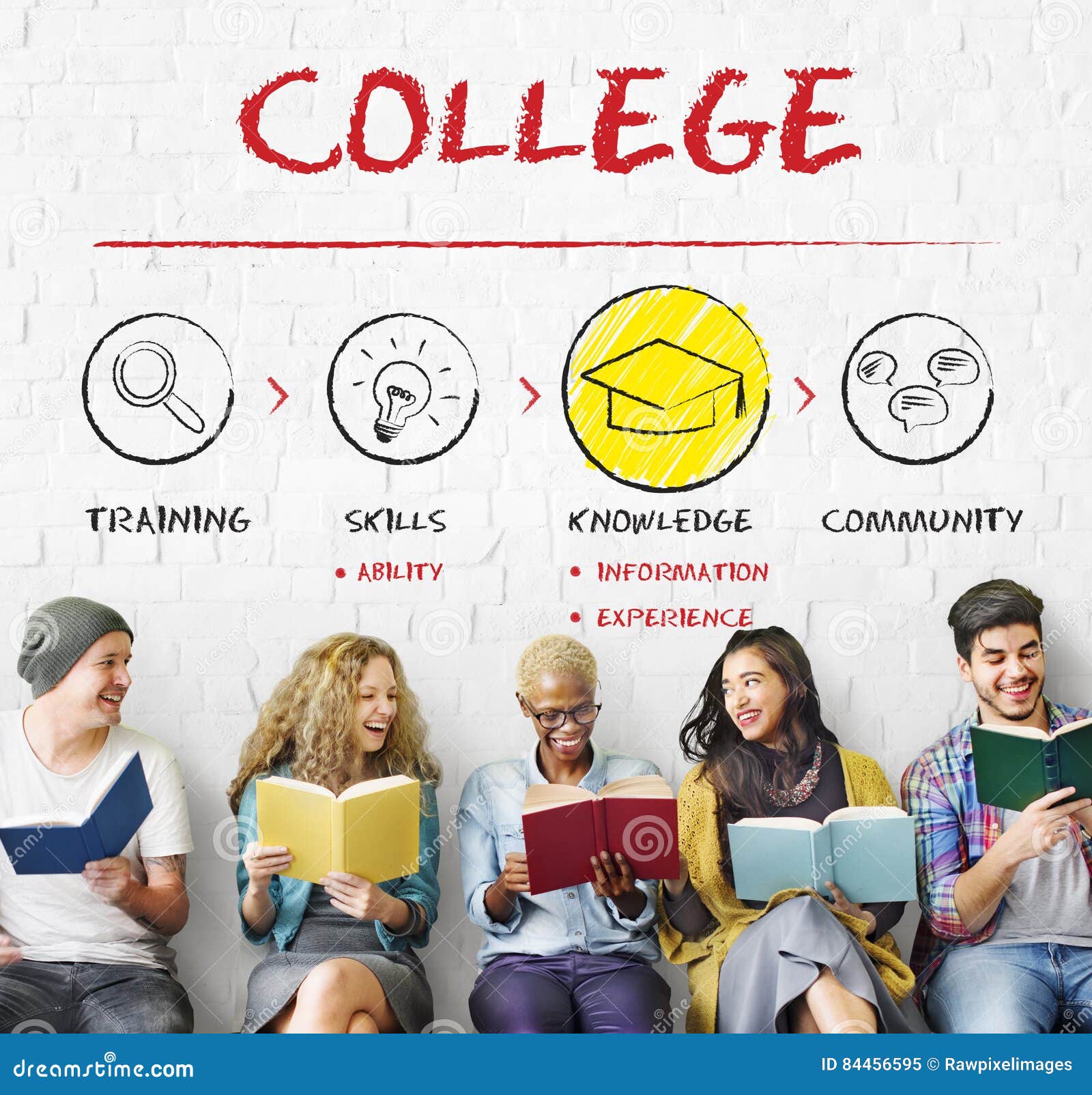 Academic School College University Education Concept Stock Image ...