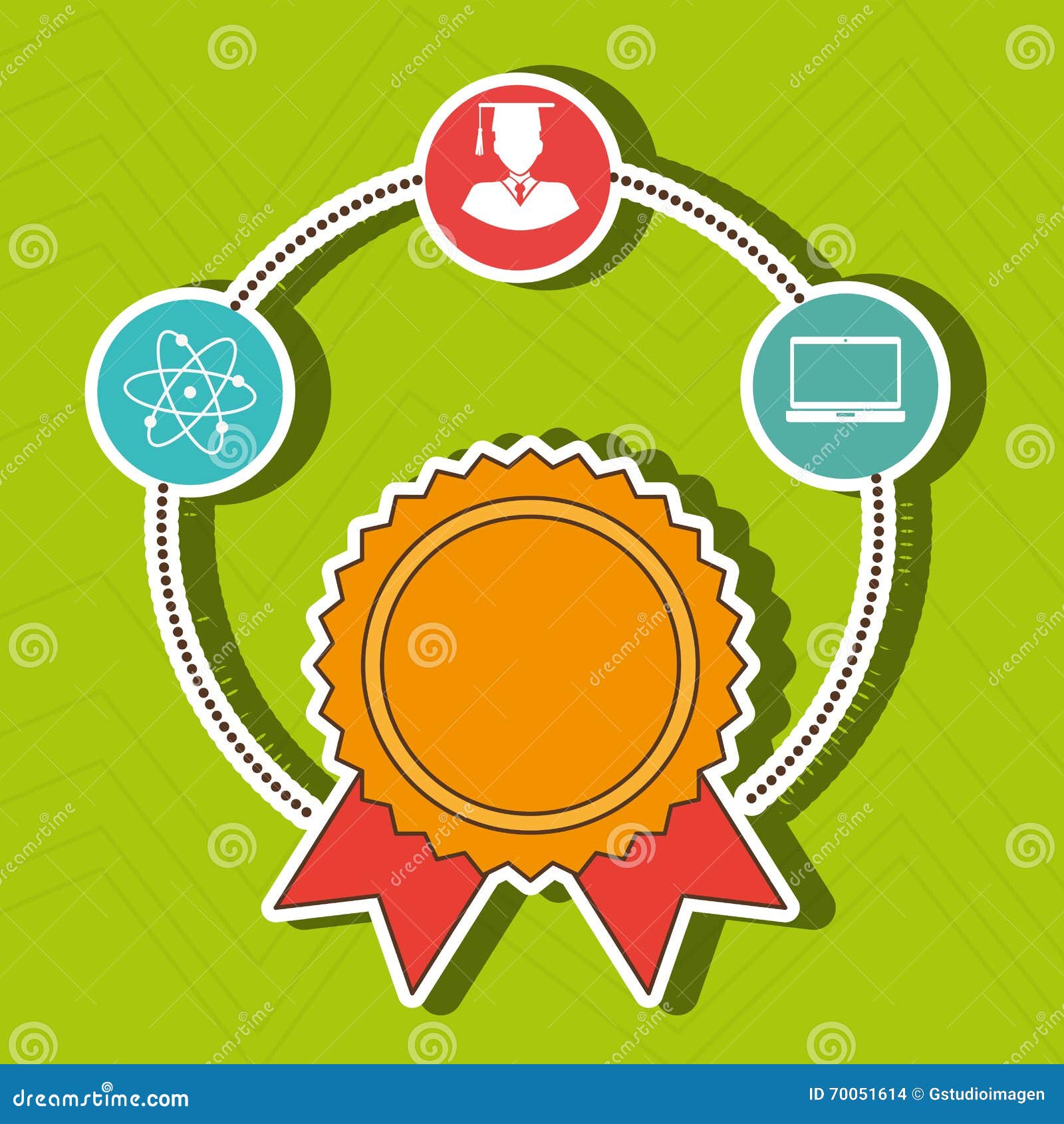 Academic student design stock illustration. Illustration of academic ...