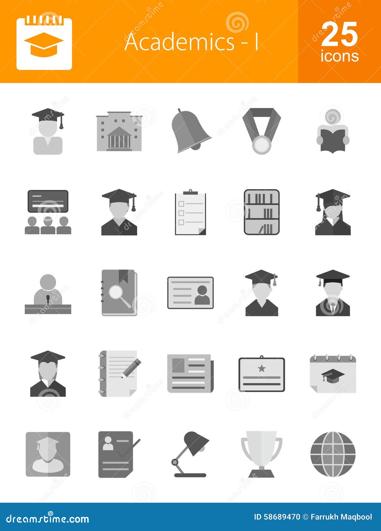 Academics stock vector. Illustration of academics, reading - 58689470