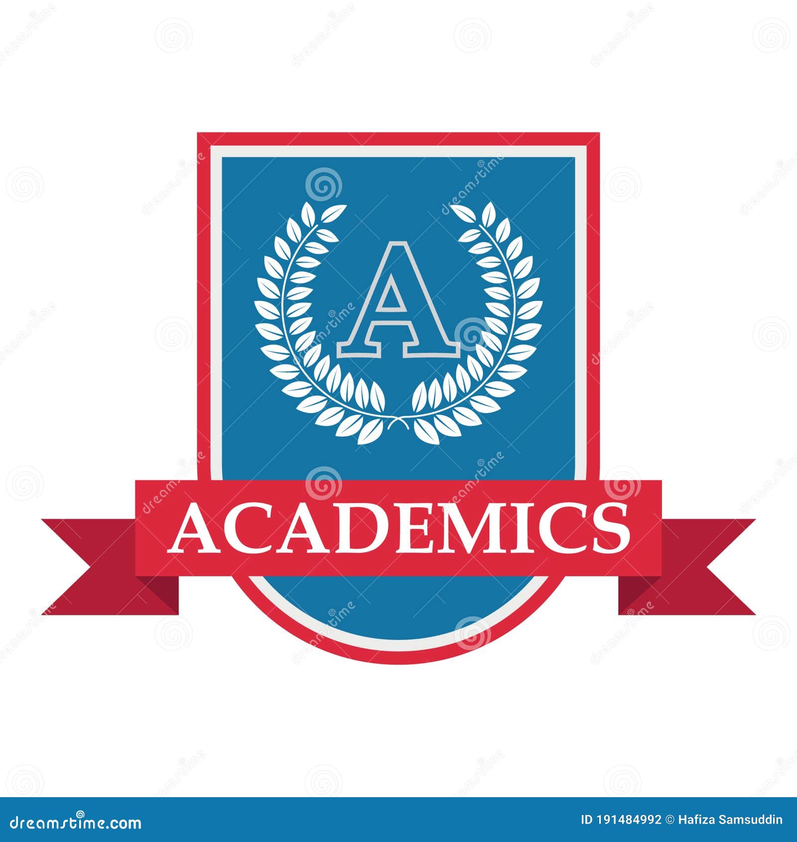Academics Logo Element. Vector Illustration Decorative Design Stock ...
