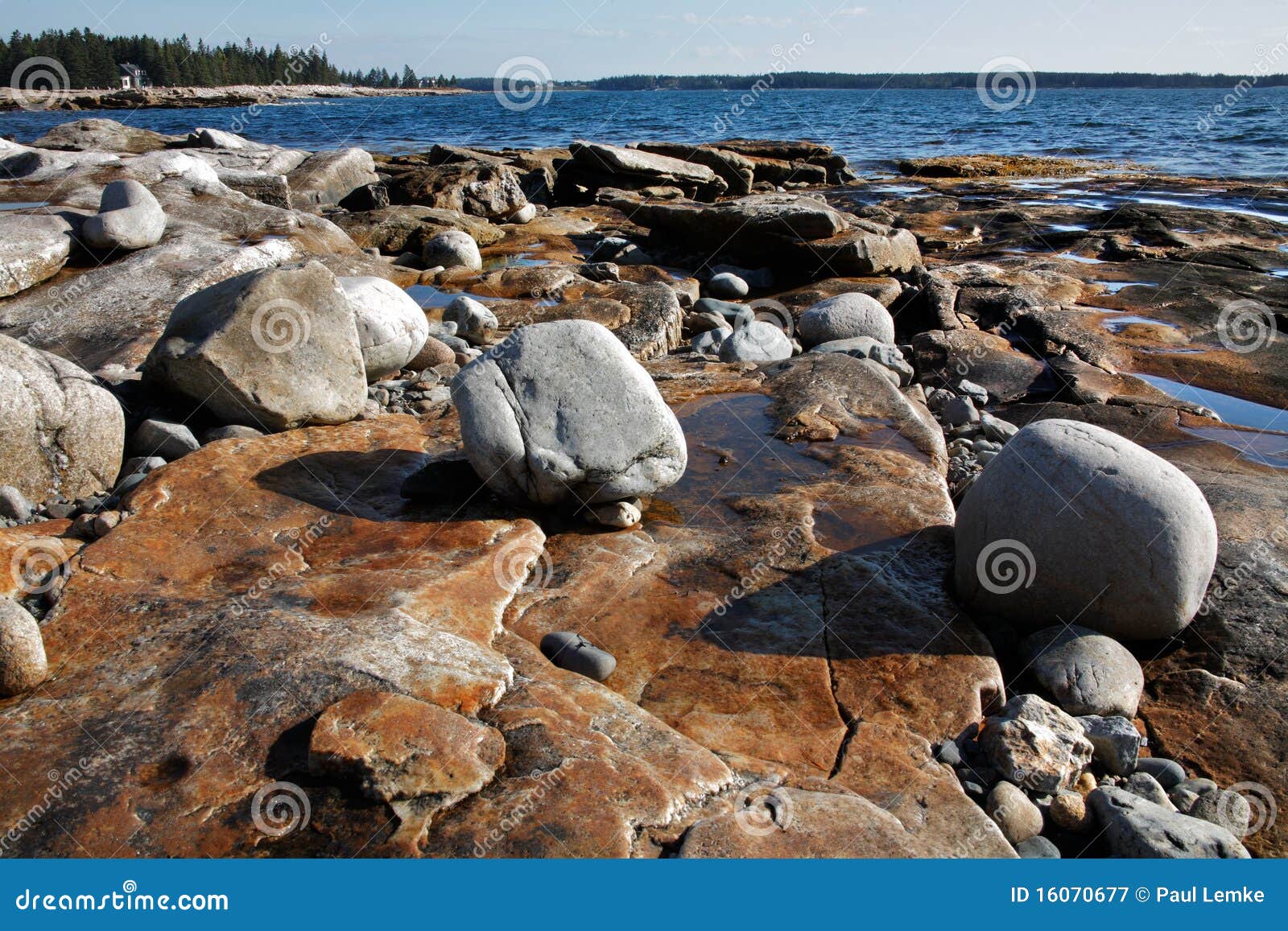 Acadia National Park stock image. Image of atlantic, rocks - 16070677