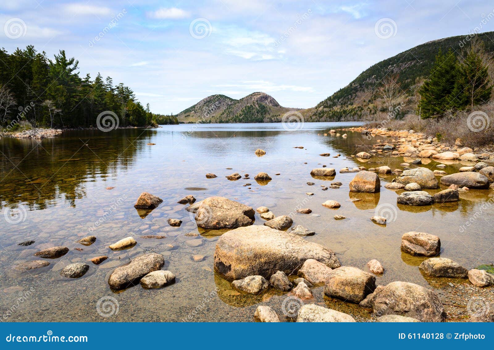Acadia National Park stock photo. Image of england, park - 61140128