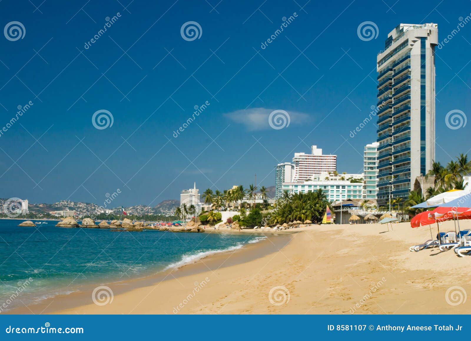 Acapulco Beach Royalty Free Stock Photography - Image: 8581107