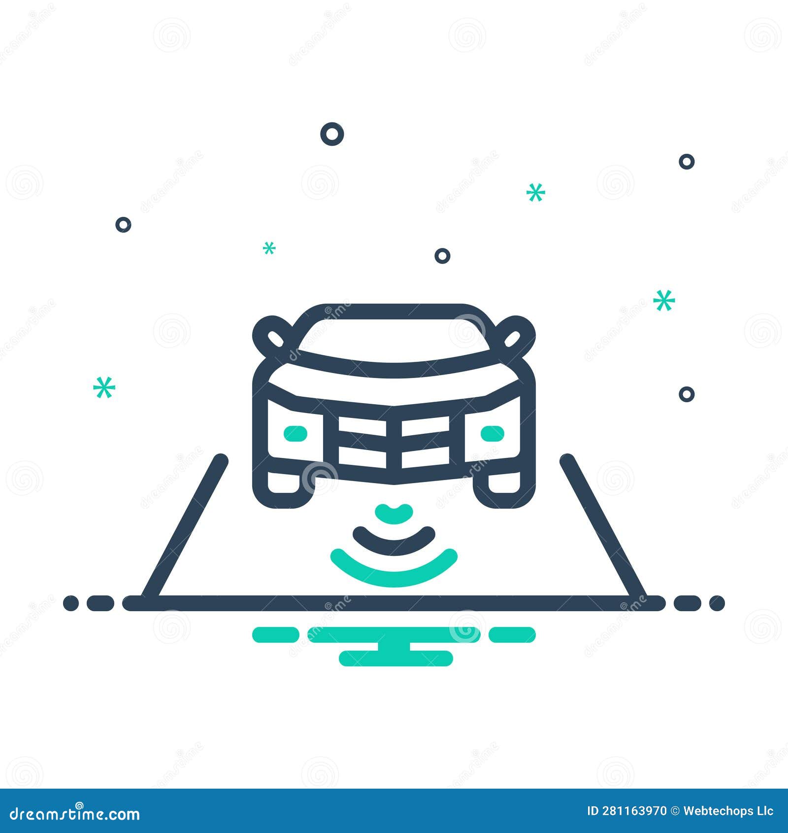 Mix Icon for Acc, Transportation and Cruise Stock Vector - Illustration ...