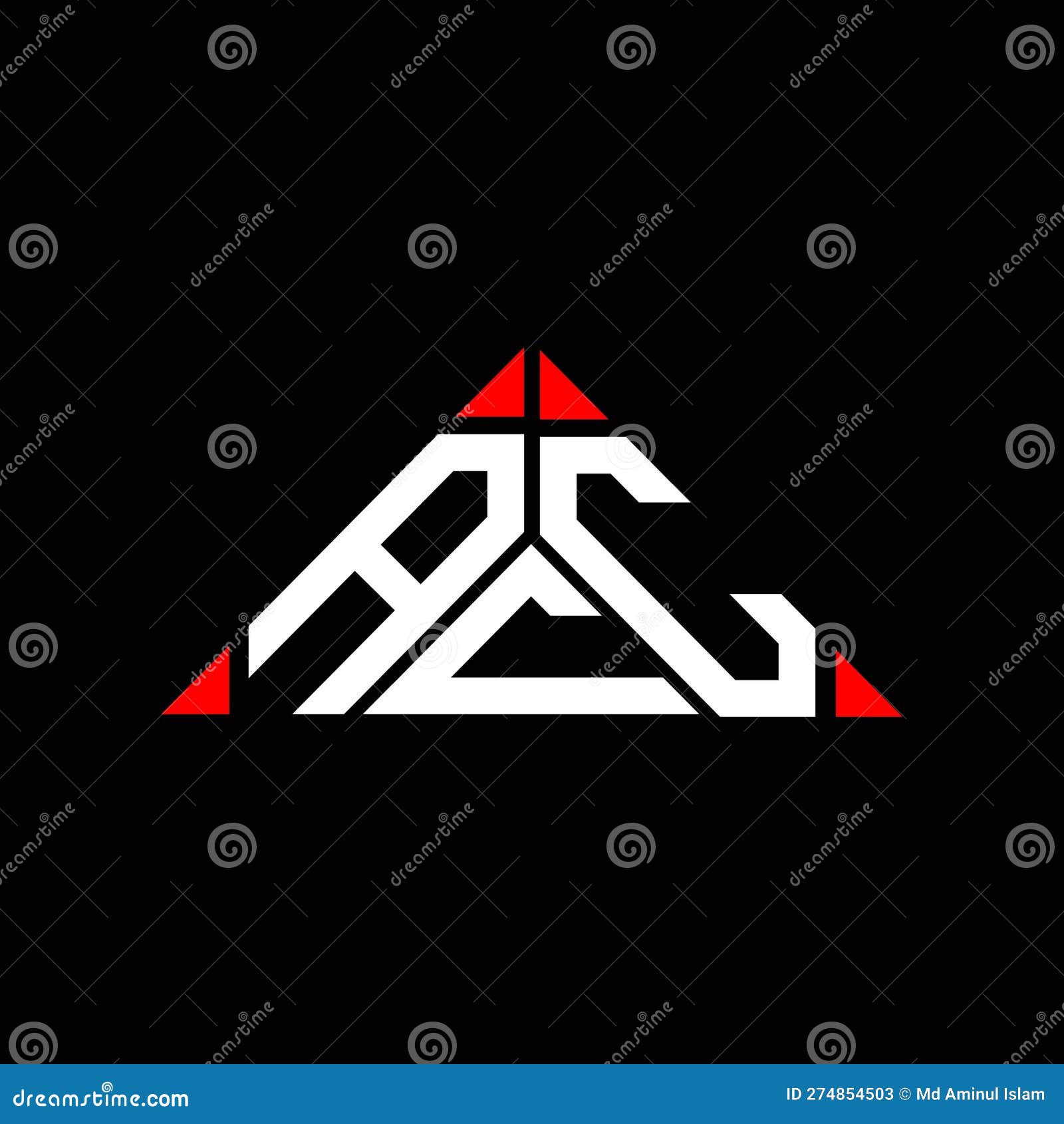 ACC Letter Logo Creative Design with Vector Graphic, ACC Stock Vector ...