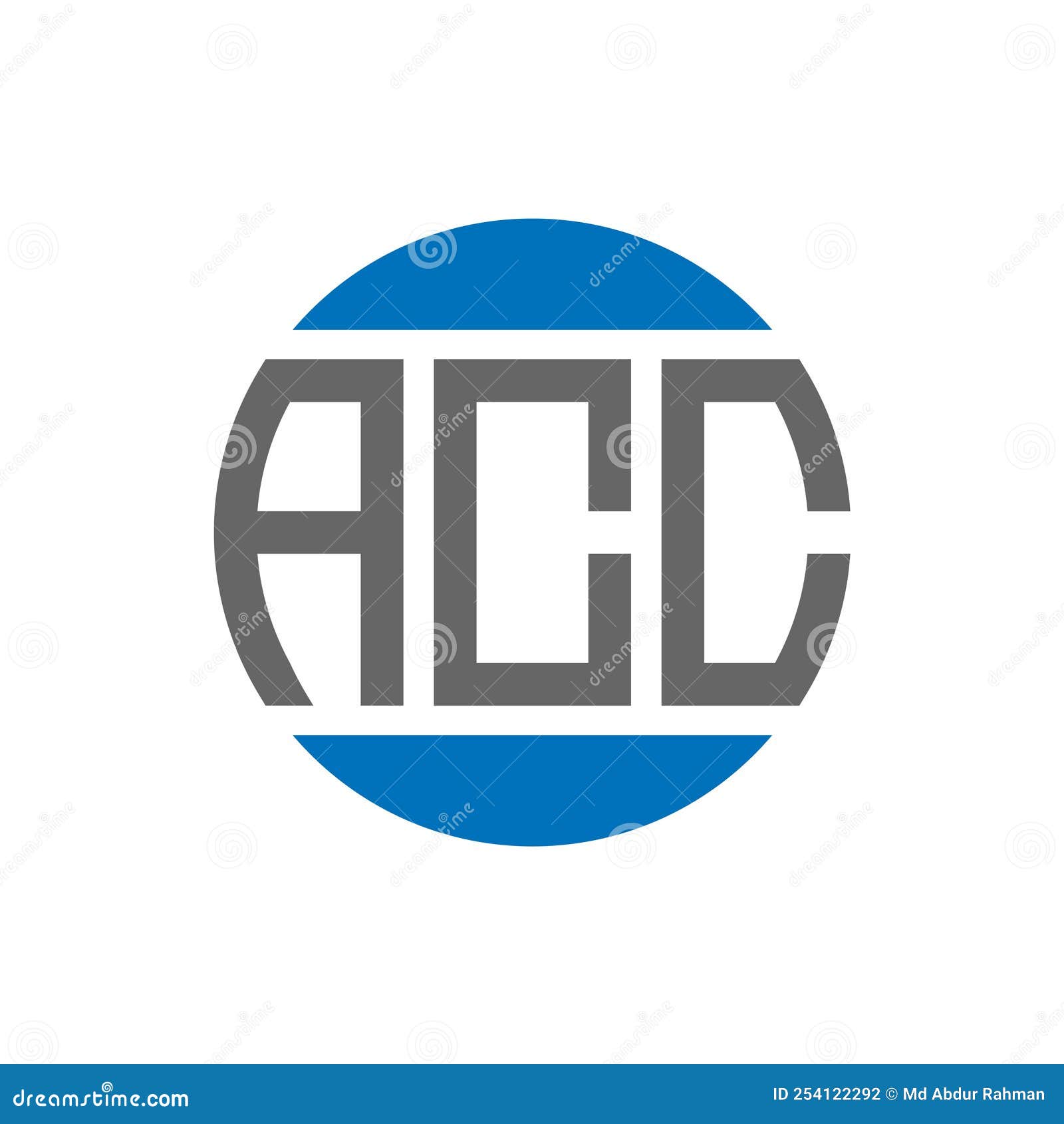 ACC Letter Logo Design on White Background. ACC Creative Initials ...