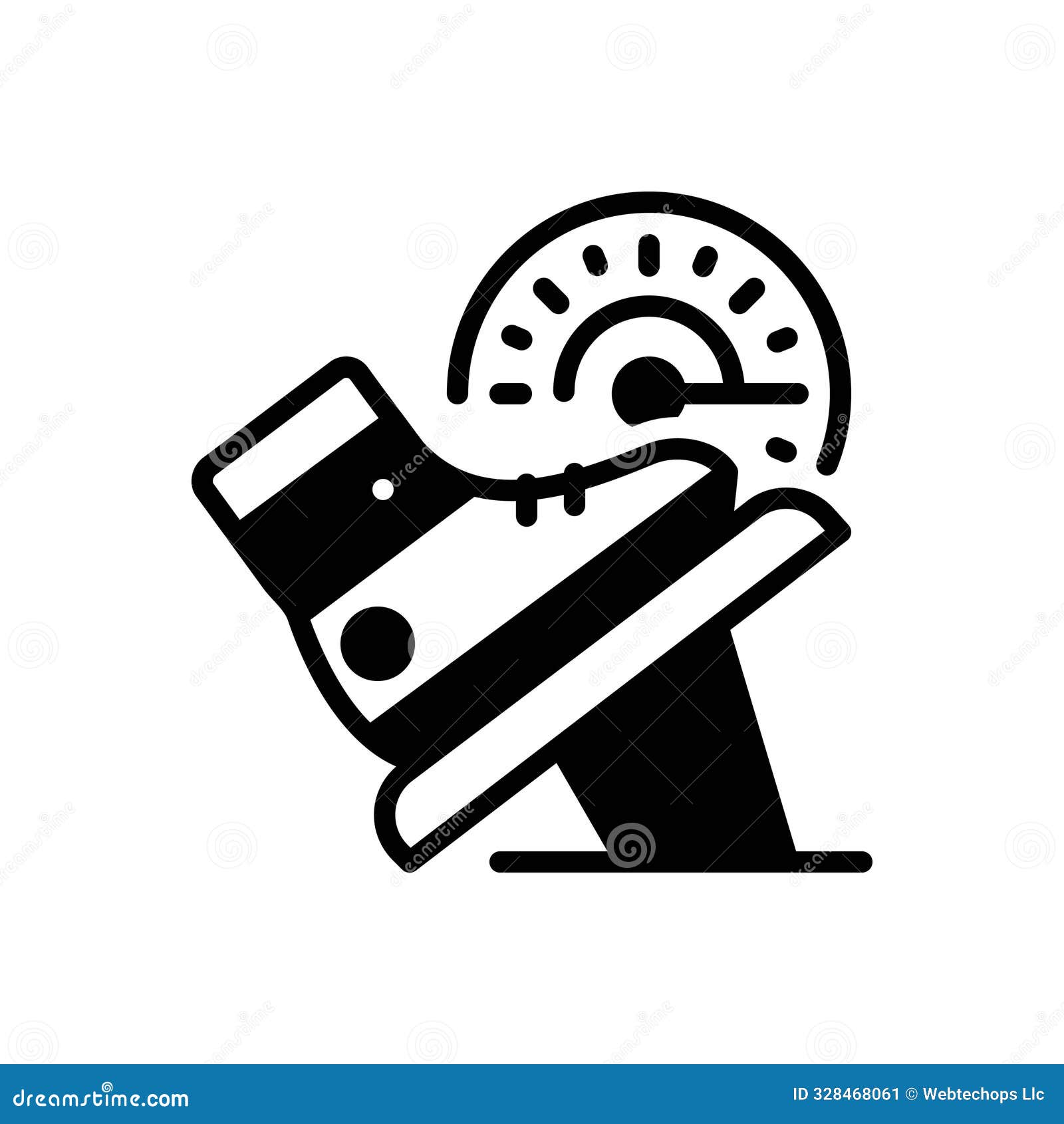 Black Solid Icon for Accelerate, Gas Pedal and Drive Stock Illustration ...