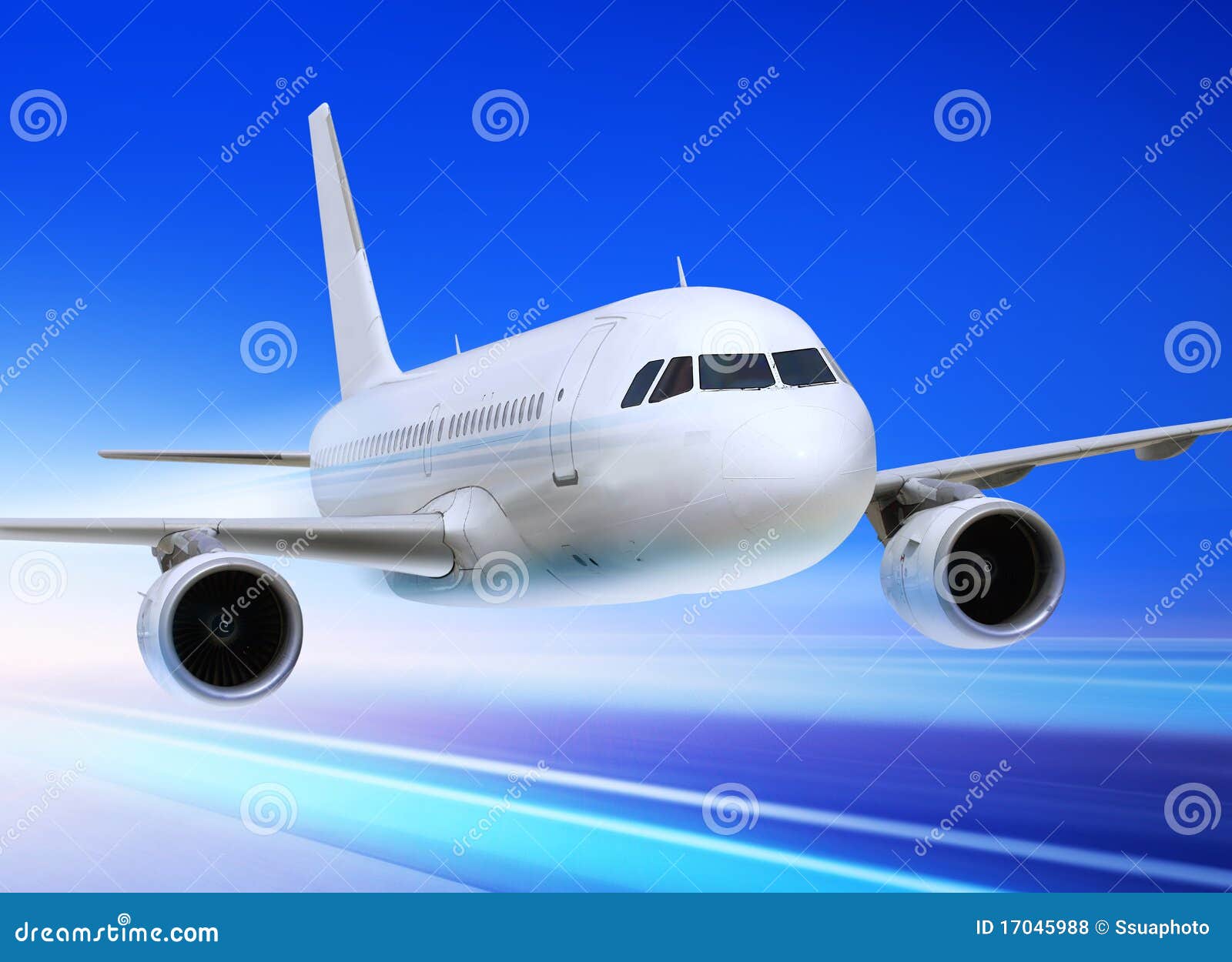 Accelerated plane stock photo. Image of flight, tourism - 17045988