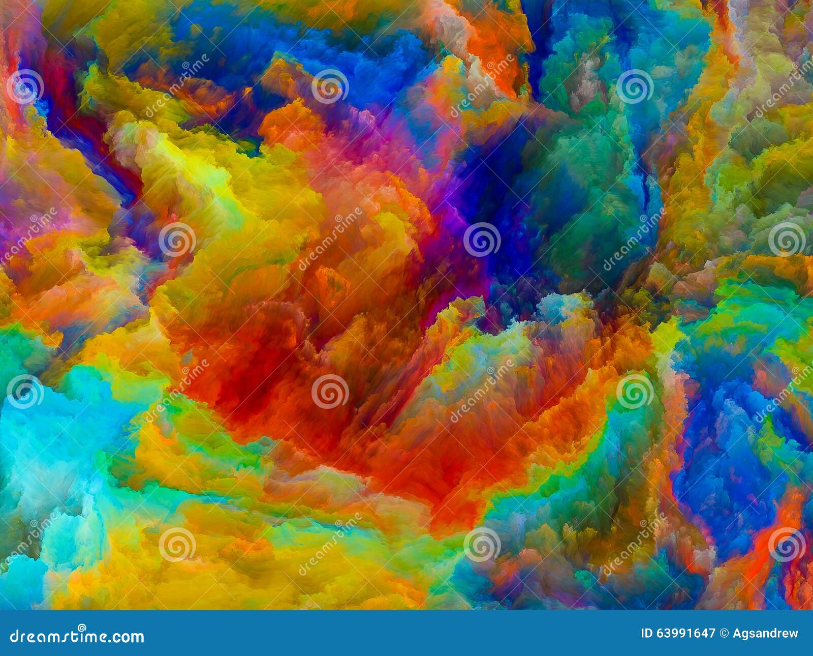 Acceleration of Colors stock illustration. Illustration of paint - 63991647