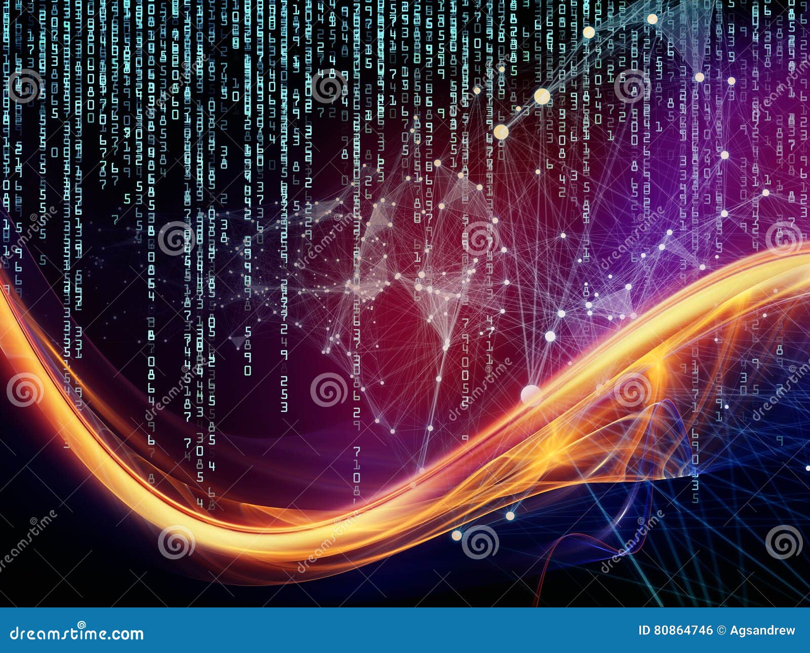 Acceleration of Computing stock illustration. Illustration of ...