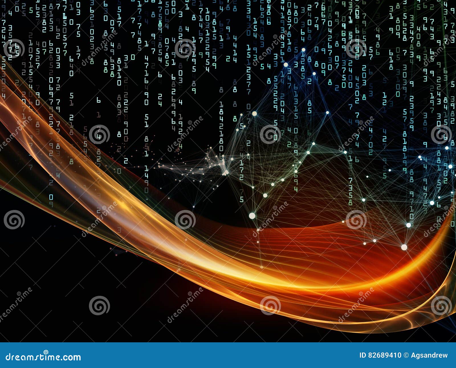 Acceleration of Computing stock illustration. Illustration of ...