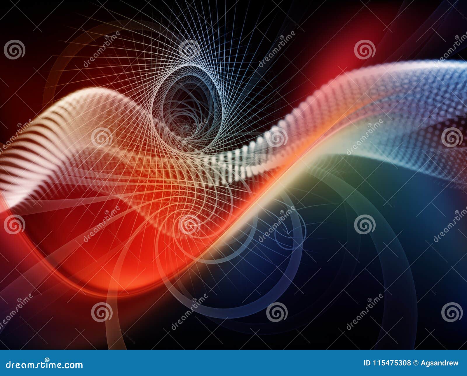 Acceleration of Digital World Stock Illustration - Illustration of ...