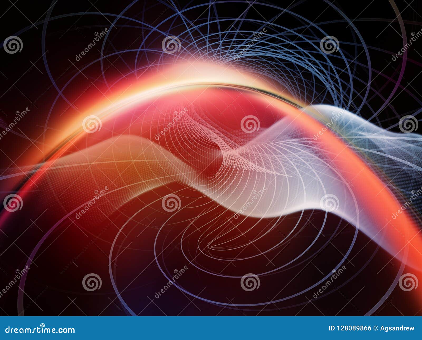 Acceleration of Digital World Stock Illustration - Illustration of ...