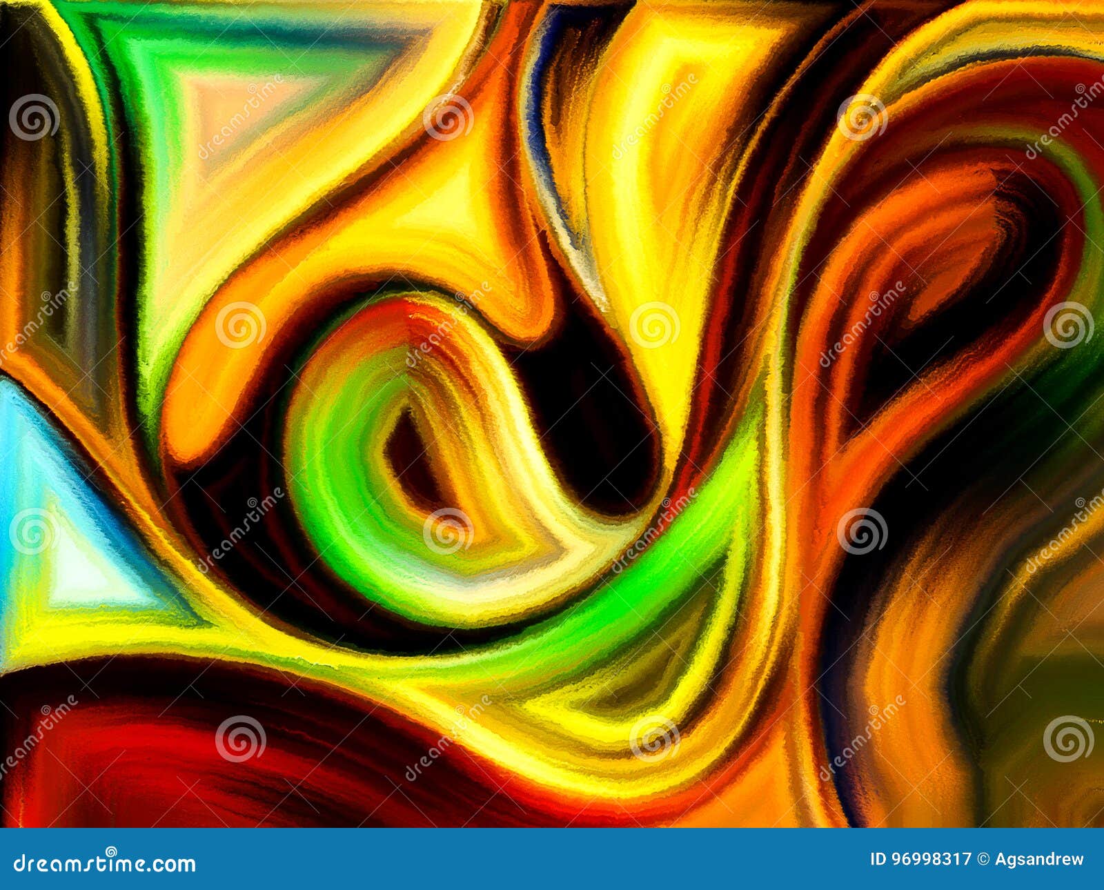 Acceleration of Paint stock illustration. Illustration of composition ...