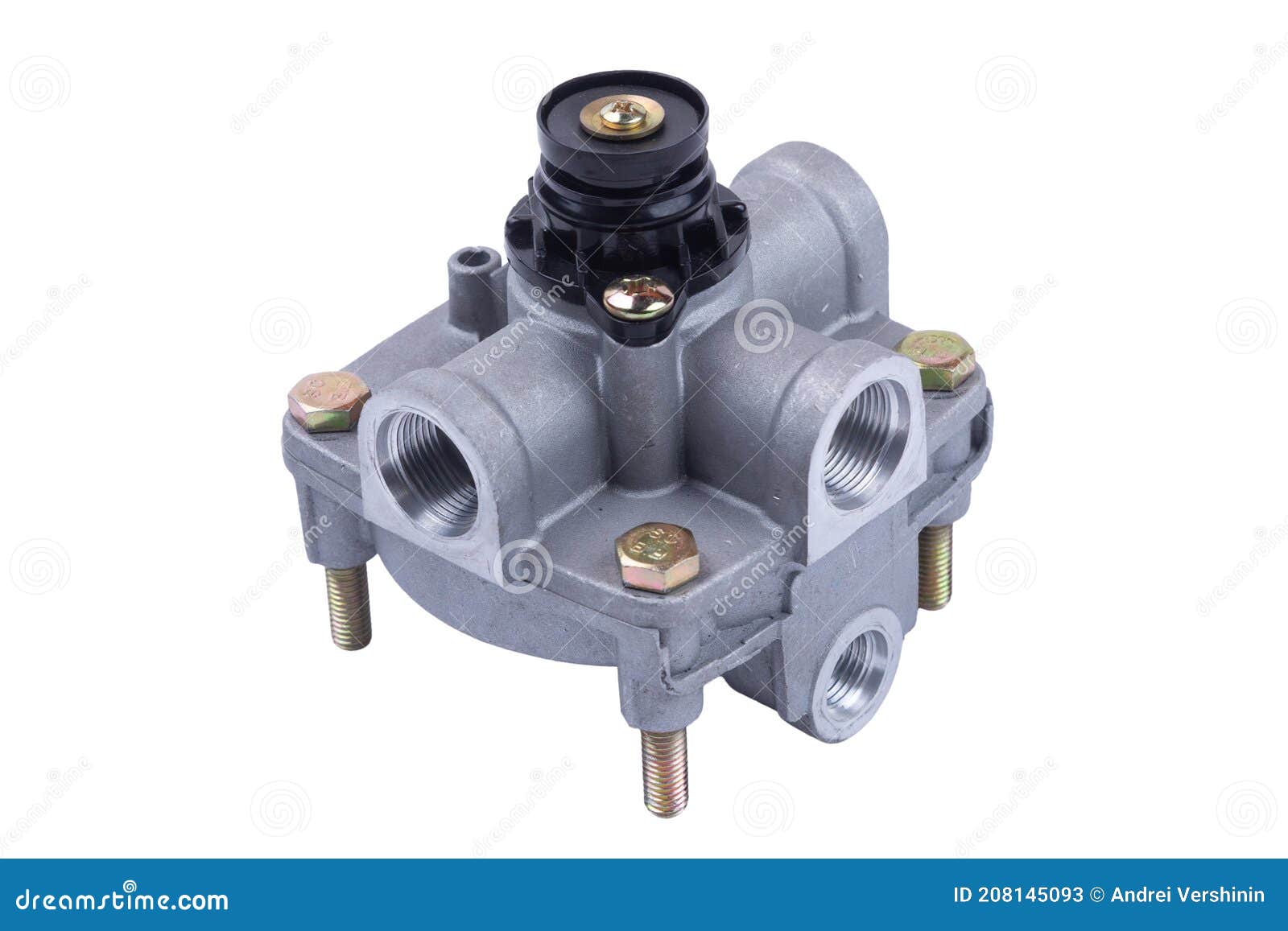 Acceleration Valve of the Truck Brake System Stock Image - Image of ...