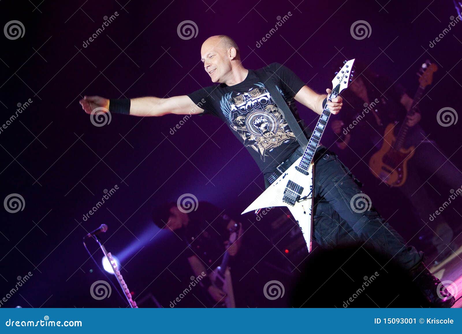 Accept editorial photo. Image of musician, metal, player - 15093001