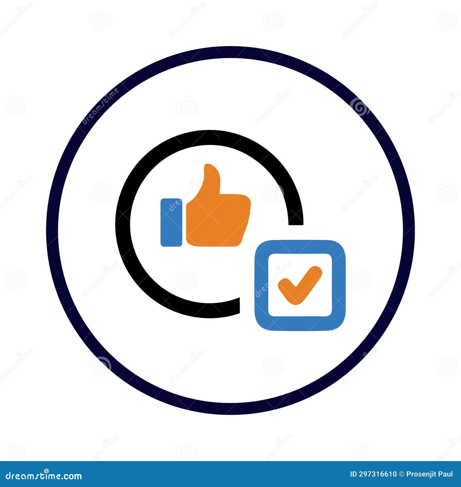 Accept, Like, Thumbs, Thik, Check, Accept Thumbs Icon Stock Vector ...