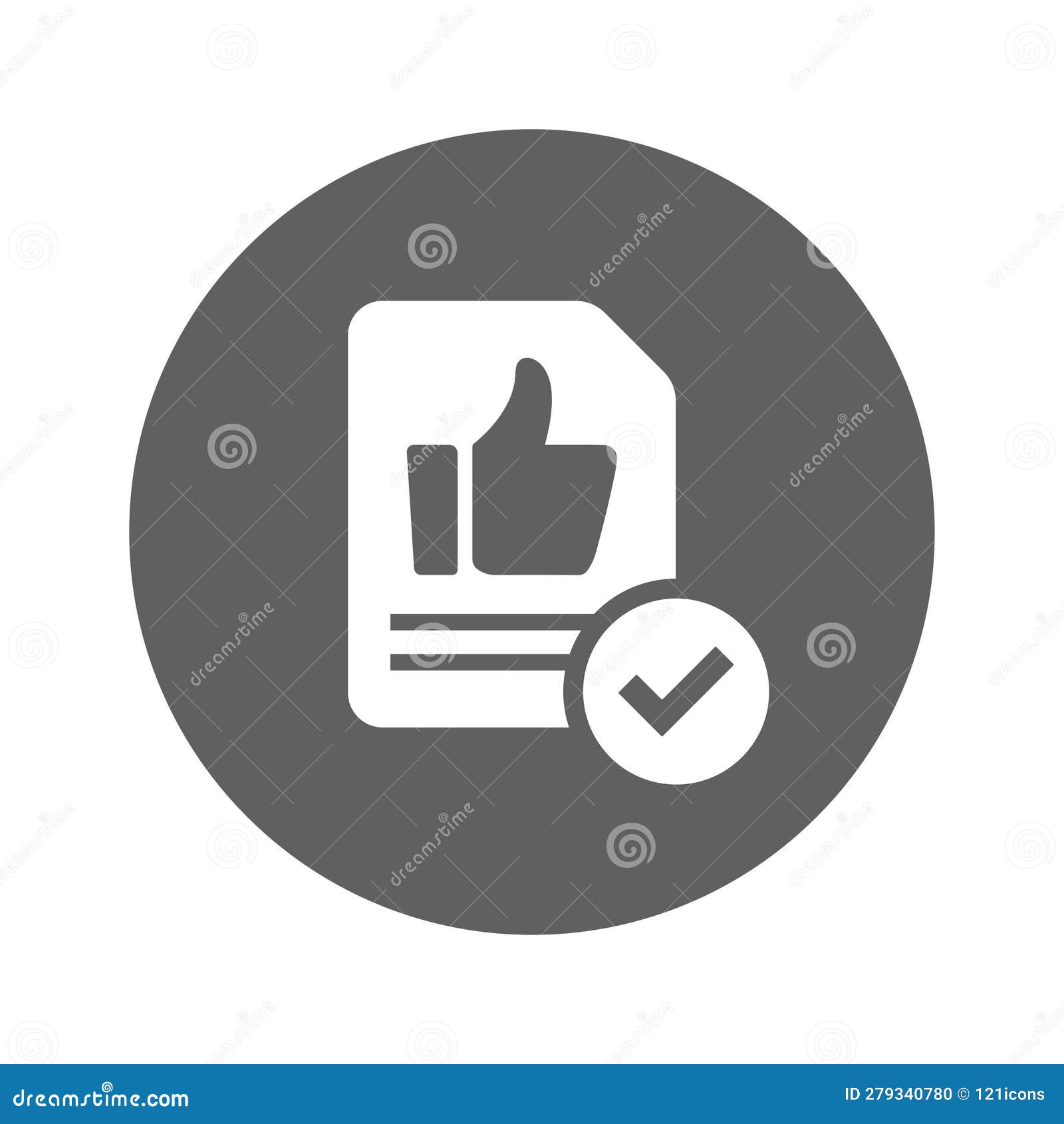 Acceptable, agreeable icon stock illustration. Illustration of ...