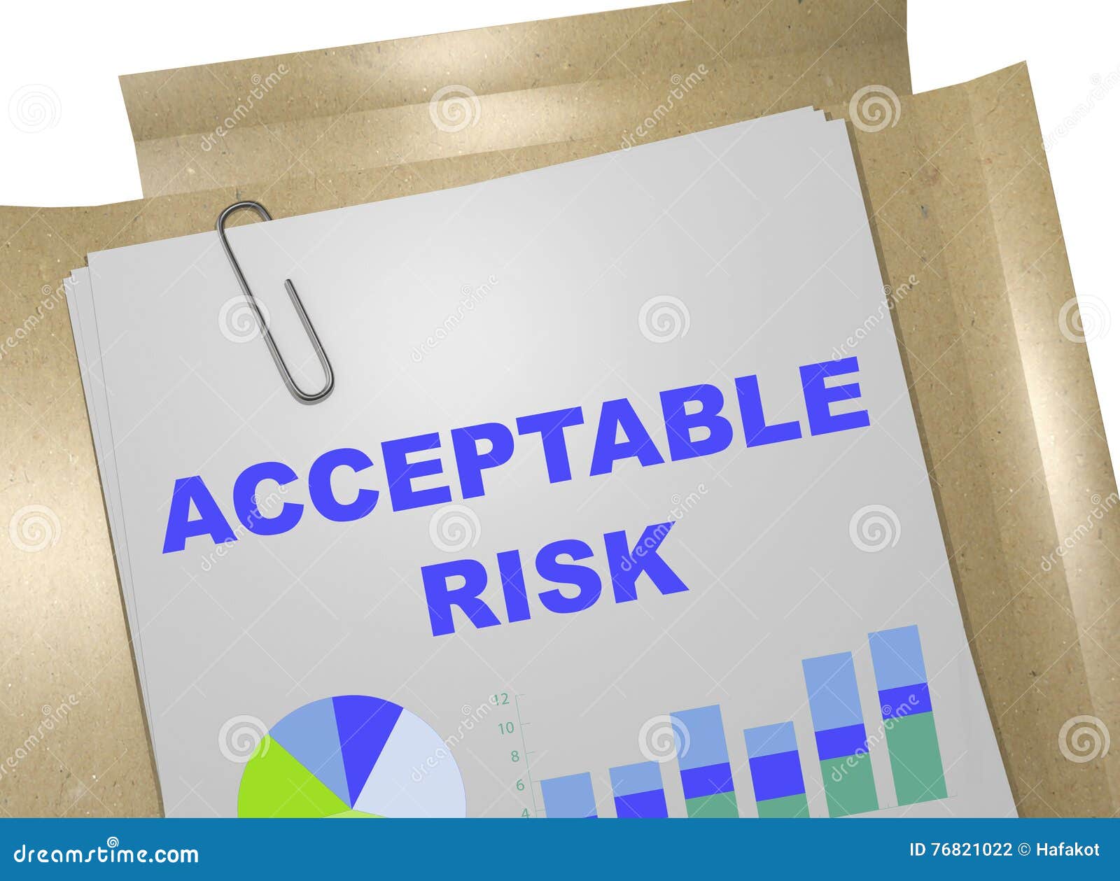 Acceptable Risk concept stock illustration. Illustration of investment ...