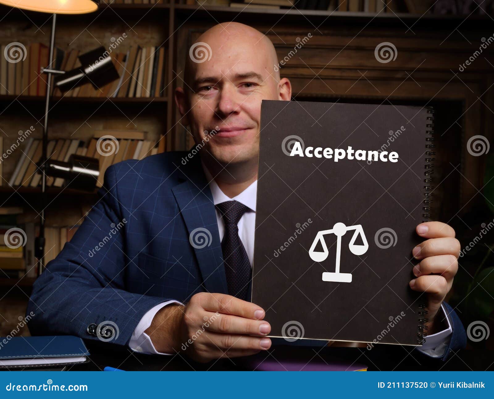 Acceptance Sign on the Page Stock Photo - Image of authority, attorney ...