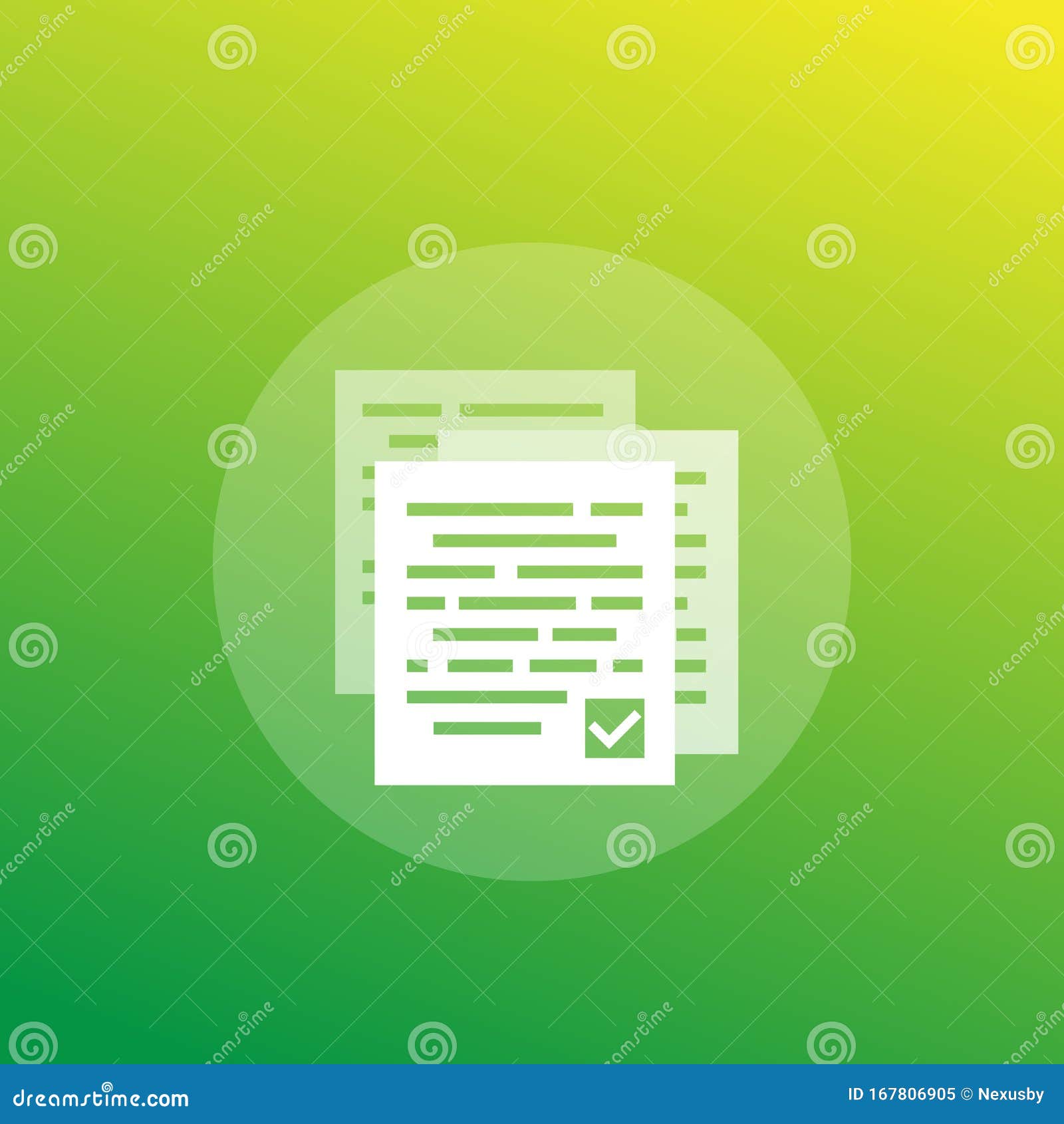 Accepting New Terms Vector Icon Stock Vector - Illustration of terms ...