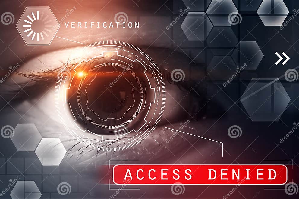 Acceso negado imagen de archivo. Imagen de negado, concepto - 121862237