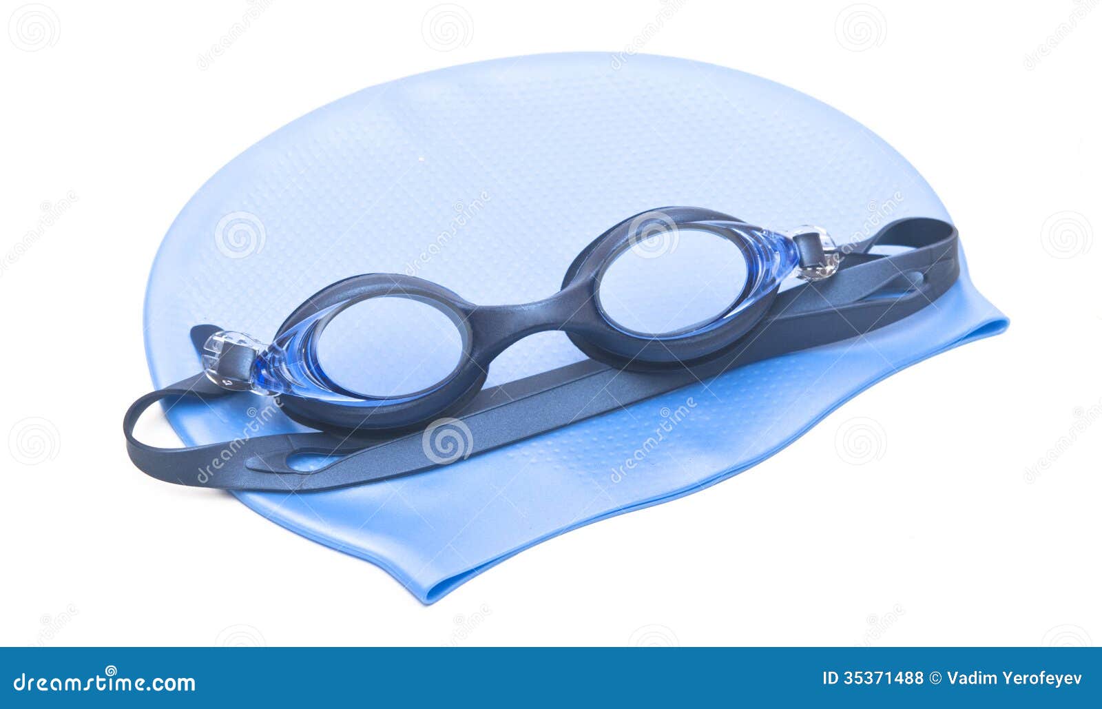 Accesorios de la natación foto de archivo. Imagen de relaje - 35371488