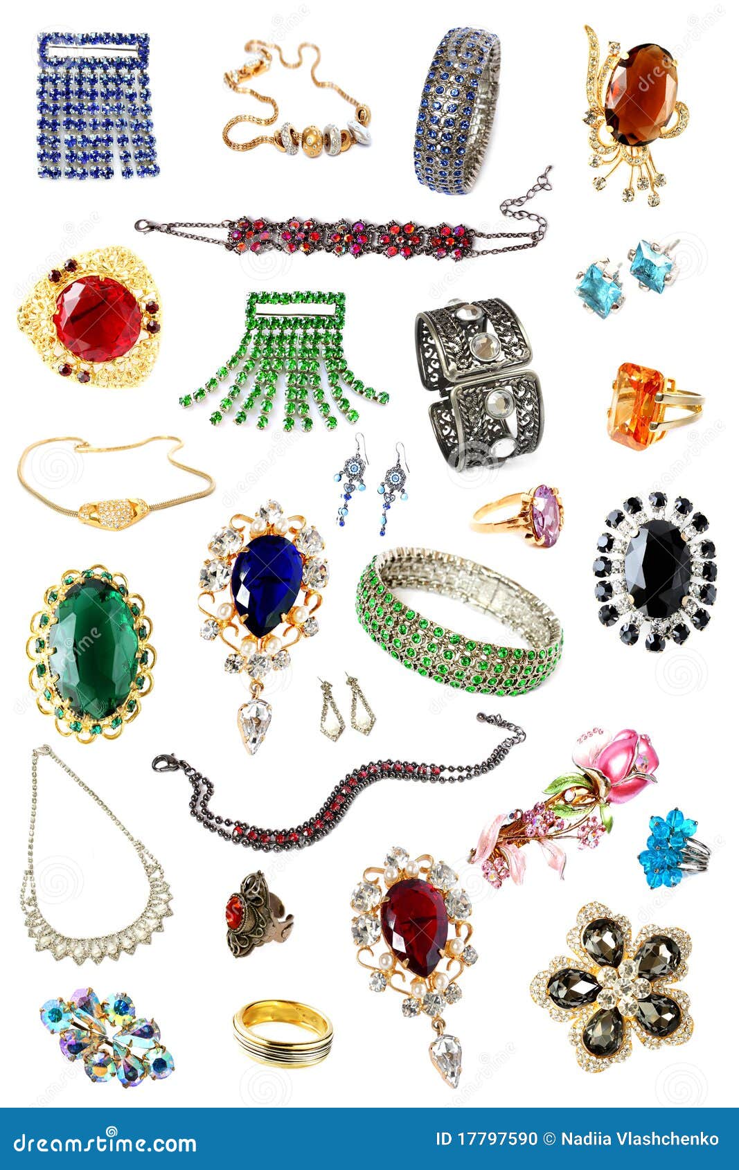 Accesorios femeninos foto de archivo. Imagen de metal - 17797590