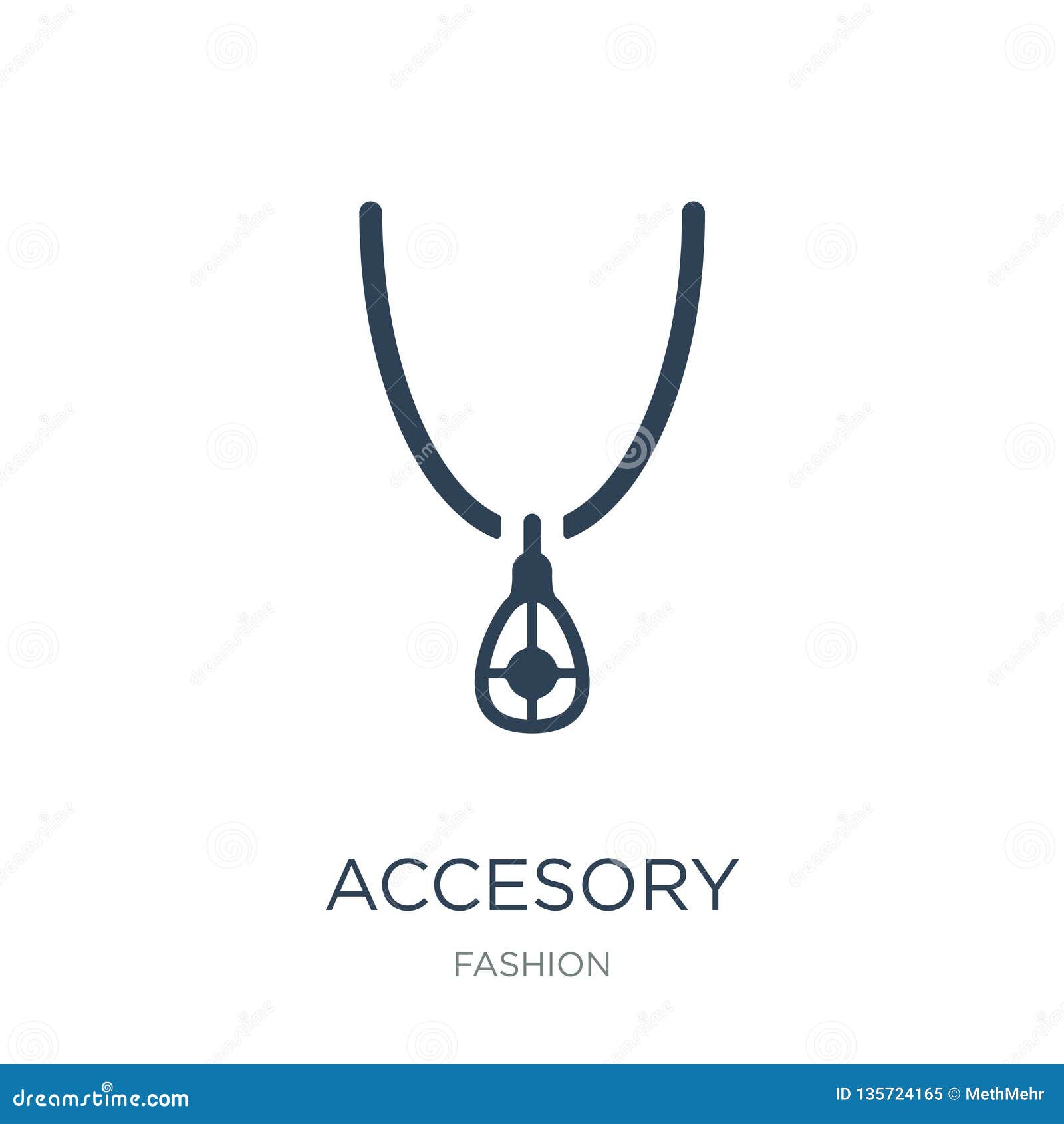 Accesory Icon in Trendy Design Style. Accesory Icon Isolated on White ...