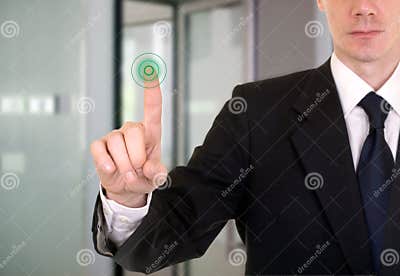 Access stock image. Image of display, biometrics, push - 3236663