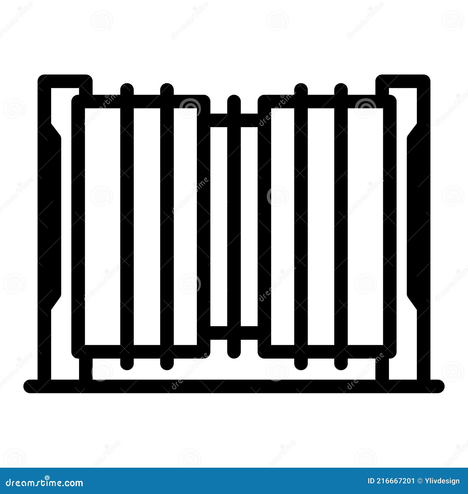 Key To Access On Top With Gate Entrance And Stairway Royalty-Free ...