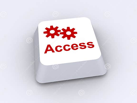 Access button stock photo. Image of wide, settings, technology - 38059878